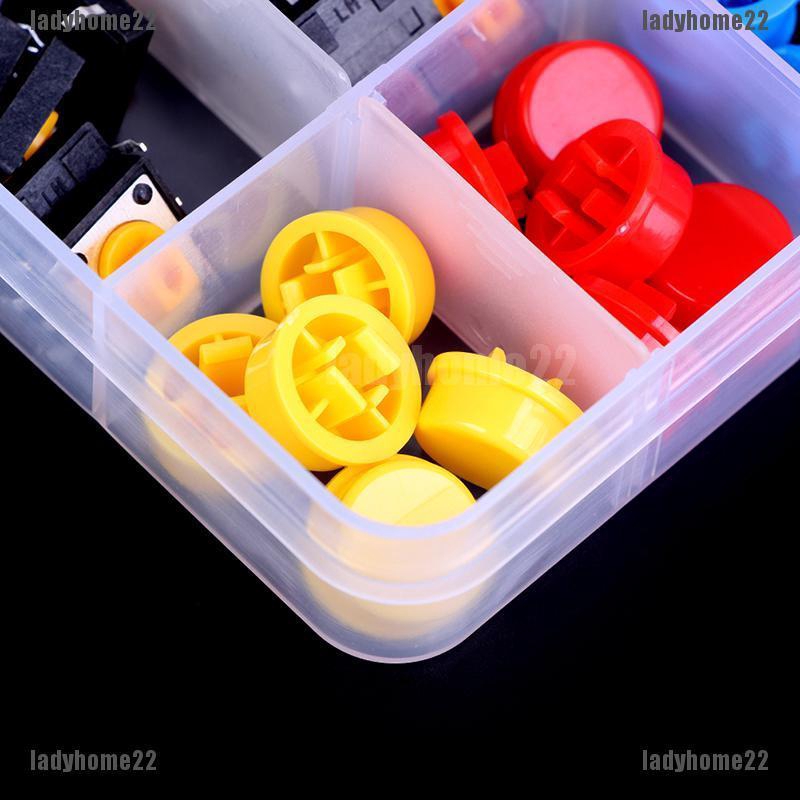 ปุ่มกดชุดฝาครอบ Momentary Lh & Cap 12x12 X 7 . 3 . 3 สําหรับ Arduino ...