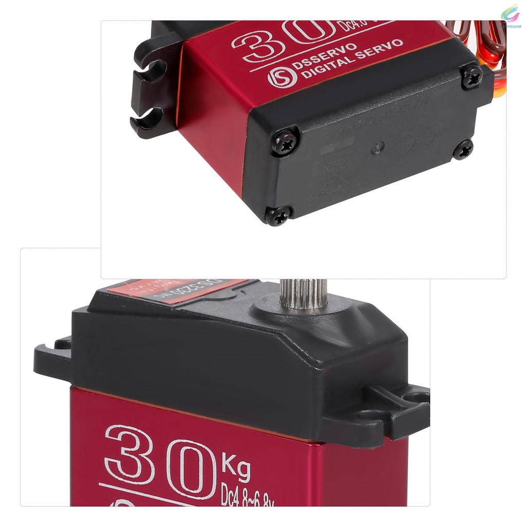 DS3230 30KG Digital Servo IP66 Waterproof Stainless Steel Gear Steering ...