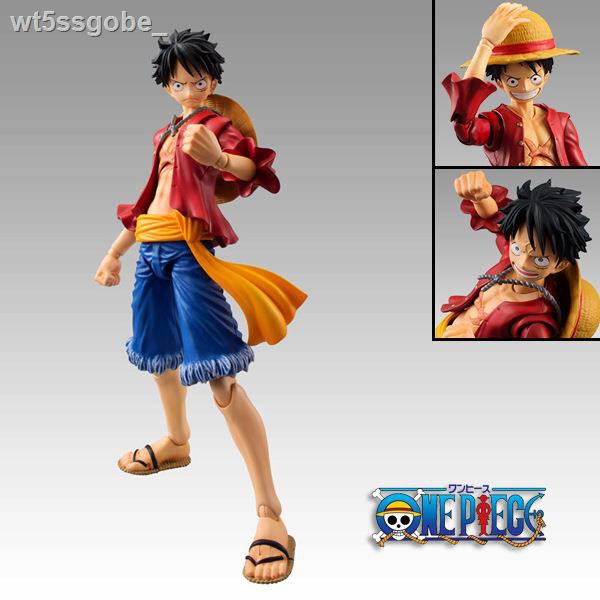 【Lowest price】ฟิกเกอร์อะนิเมะ หมวกฟางแบบเคลื่อนย้ายได้ One Piece Luffy ...