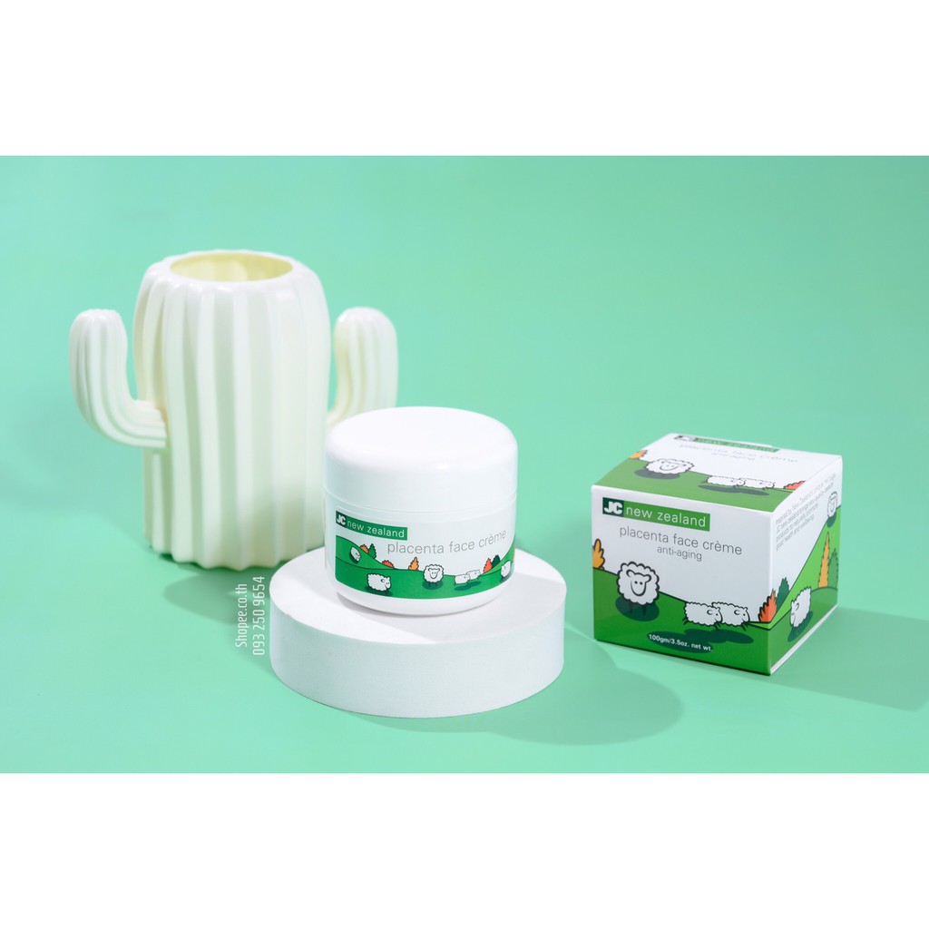 JC New Zealand Creme Anti-Aging 100g ครีมรกแกะเจซี นิวซีแลนด์ สูตรลด ...