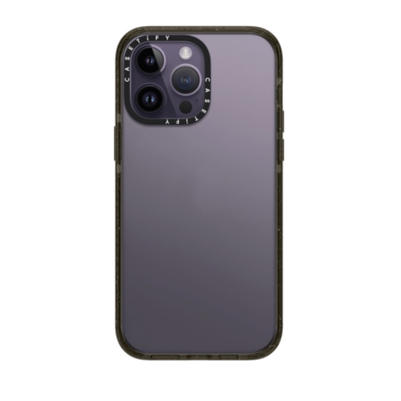 สินค้าพร้อมส่ง CASETIFY 14 Pro Max ขอบดำ-หลังใส โชว์สีเครื่อง ...