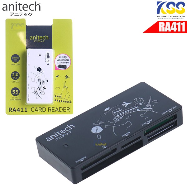 Anitech RA411 5 IN 1 CARD READER | Shopee Thailand