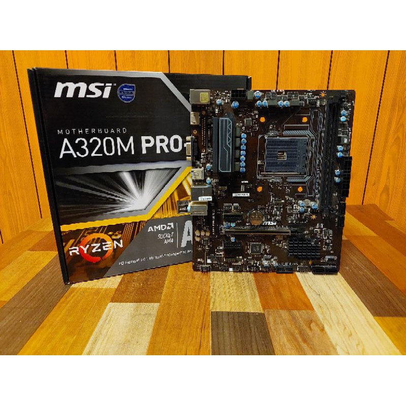 MAINBOARD (เมนบอร์ด) AM4 MSI A320M PRO-VH PLUS - cpu2hand - ThaiPick