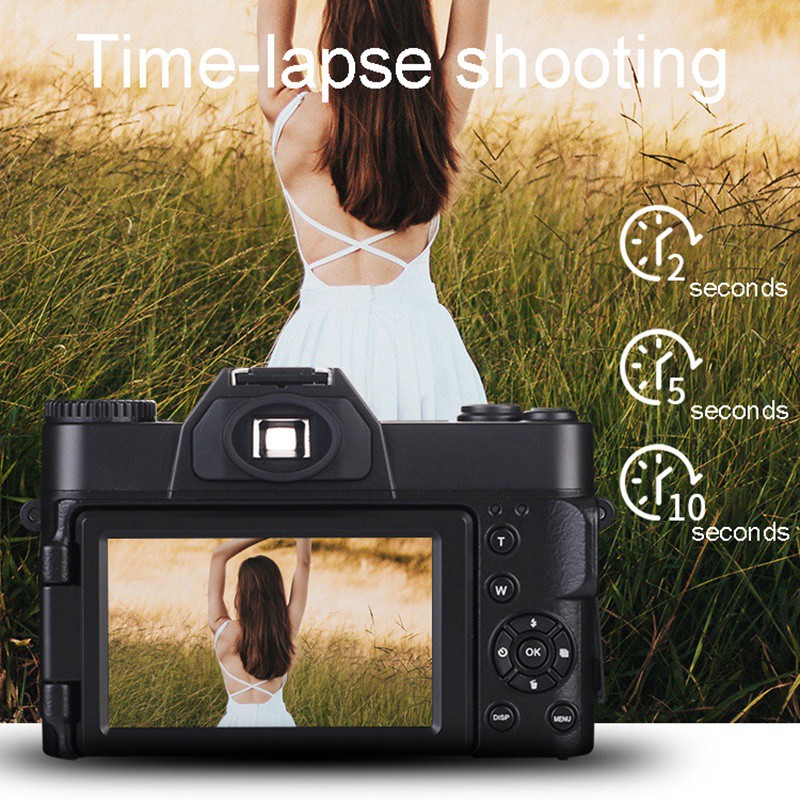 Digitial Camera 4K HD 30 Million Pixel Entry Mirrorless Digital Camera ...