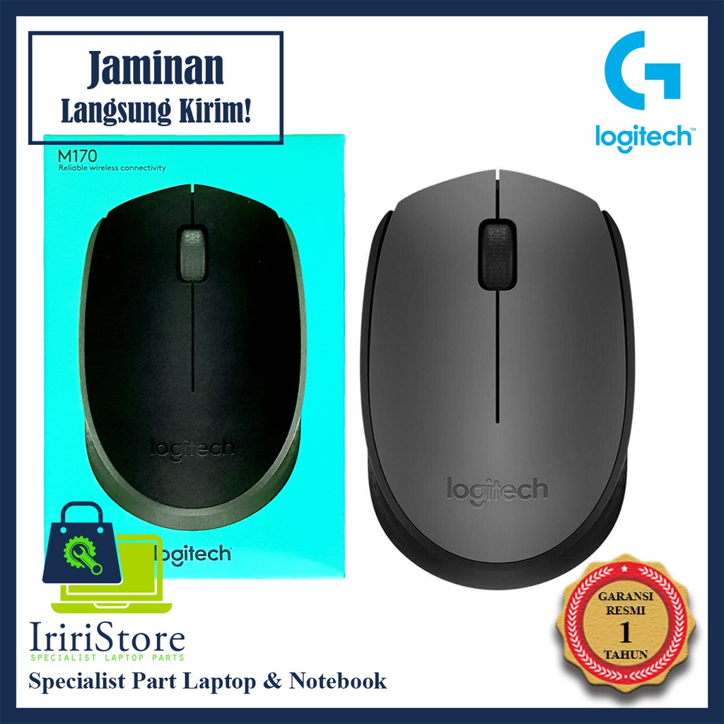 Logitech M170 เมาส์ไร้สาย รับประกันของแท้ - iririistore.th - ThaiPick