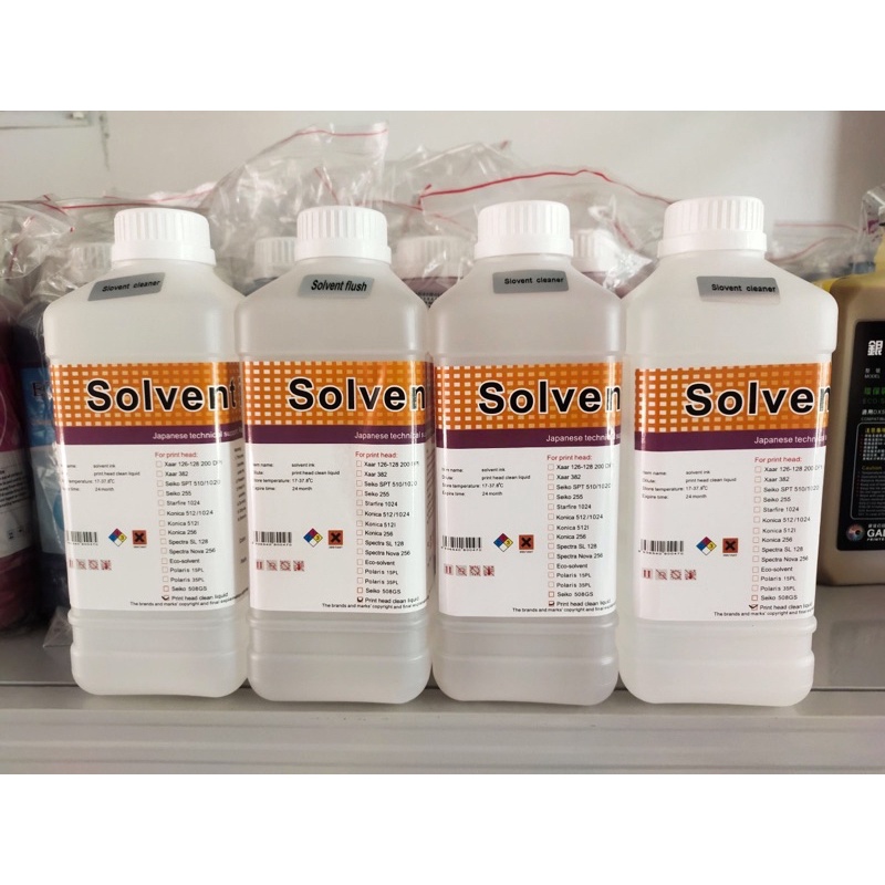 Solvent eco น้ำยาล้างหัวพิมพ์ | Shopee Thailand