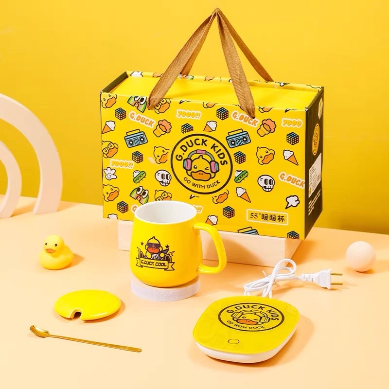 แก้วอุ่นร้อนเป็ดเหลือง G Duck Kids แก้วเป็ดอุ่นร้อน แก้วอุ่นร้อน แก้ว ...