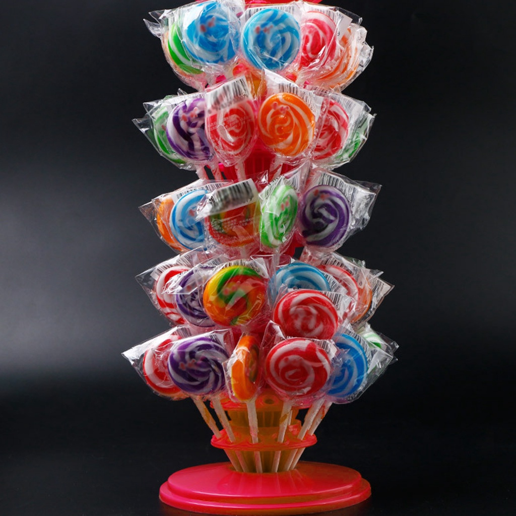 120 Holes Lollipop Display Stand Candy Dessert Stick Holder Organizer ...