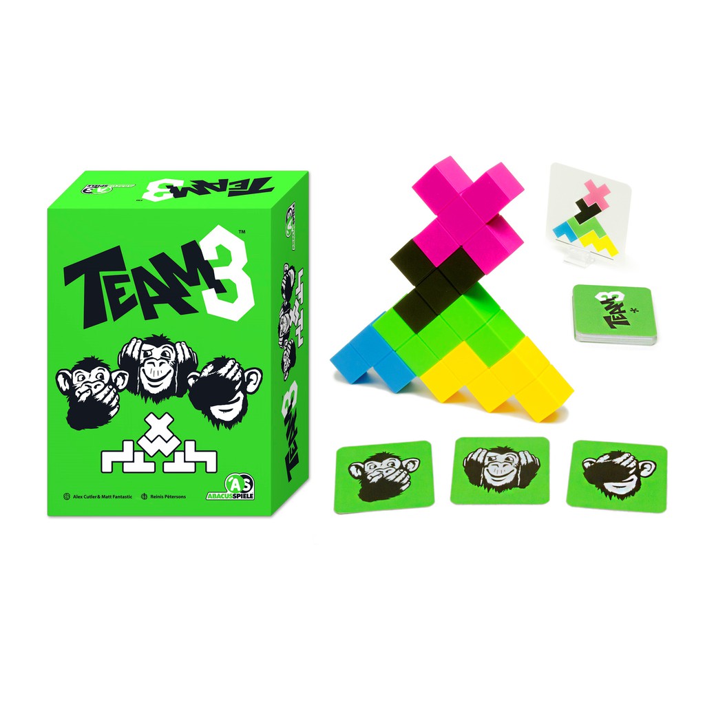Team3 ทีมทรี เกมสามัคคี (EN) Board Game บอร์ดเกม ของแท้ Team 3 ...