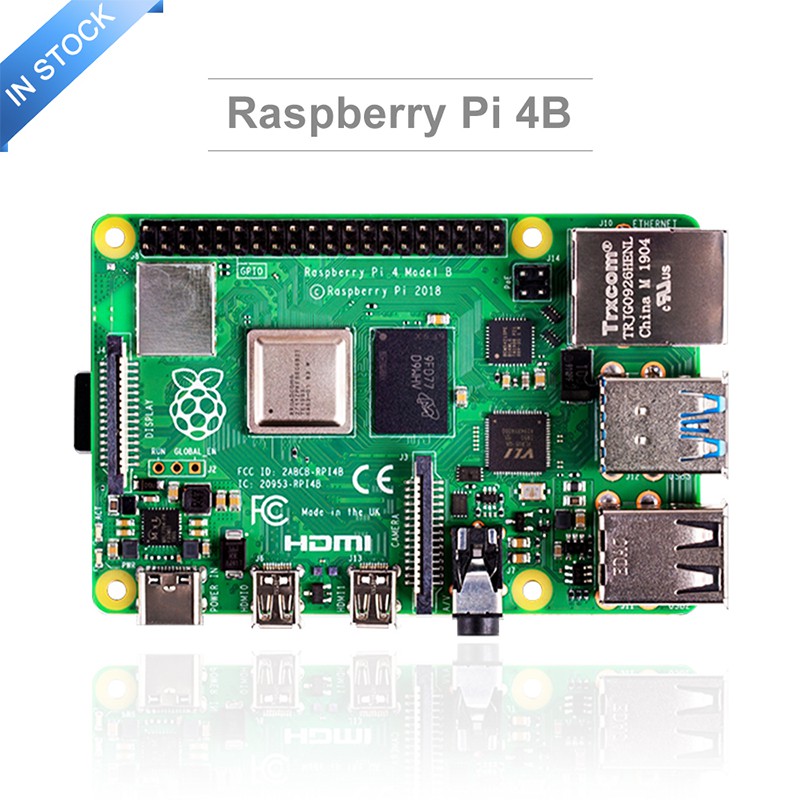 Landzo Official Raspberry Pi 4 Model B with 8GB RAM 4GB 2GB | Shopee Thailand