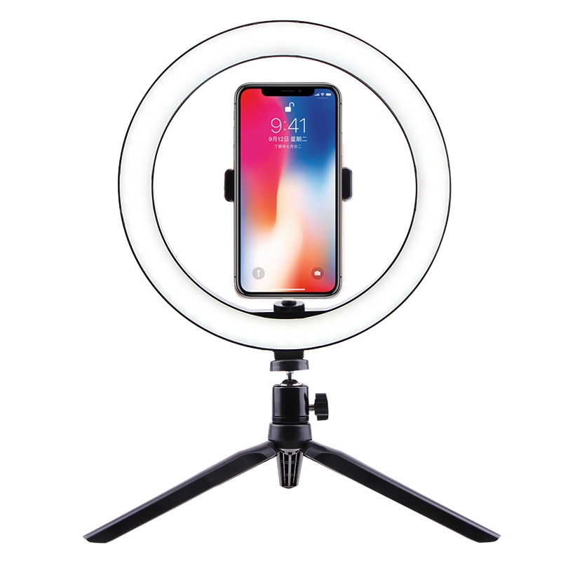 Selfie Ring Light LED Circle Light USB LED Desktop Lamp with Stand ...