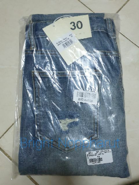 กางเกงยีนส์ mnml m1 size 30 - brightnprtt - ThaiPick