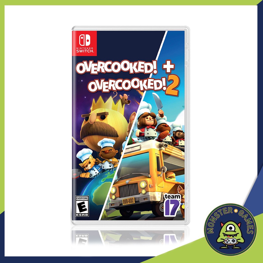 Overcooked Overcooked 2 Nintendo Switch Game แผ่นแท้มือ1 (Overcooked 12 ...