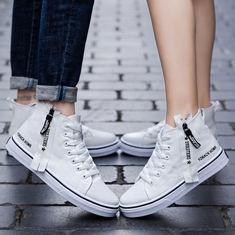 รองเท้าผ้าใบลําลองสําหรับ Unisex เหมาะกับการเล่นกีฬา Kasut Kanvas Kas ...