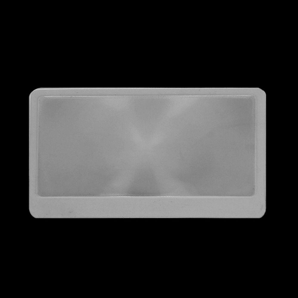 MAYSHOW 510PCS Lens 3 X Magnifier 85 x 55mm Credit Card Size Magnifying ...