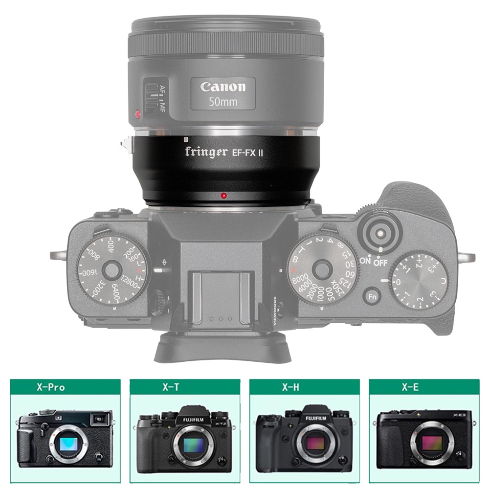 Camera Fringer EF-FX II lens adapter Auto Focus Adapter for Canon EF ...
