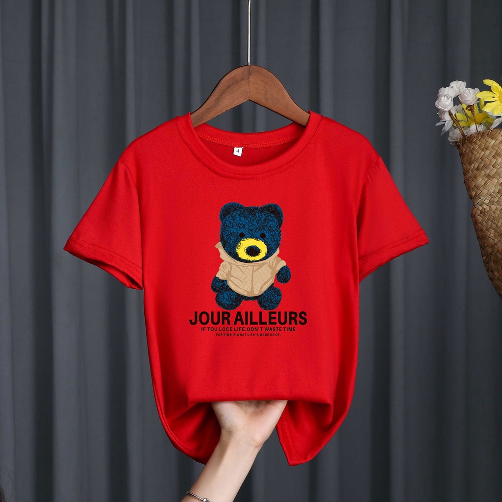 E0155 เสื้อผ้ายืดเด็ก New 2022 เสื้อผ้าเด็ก เสื้อยืด เสื้อลำลองเด็ก ...