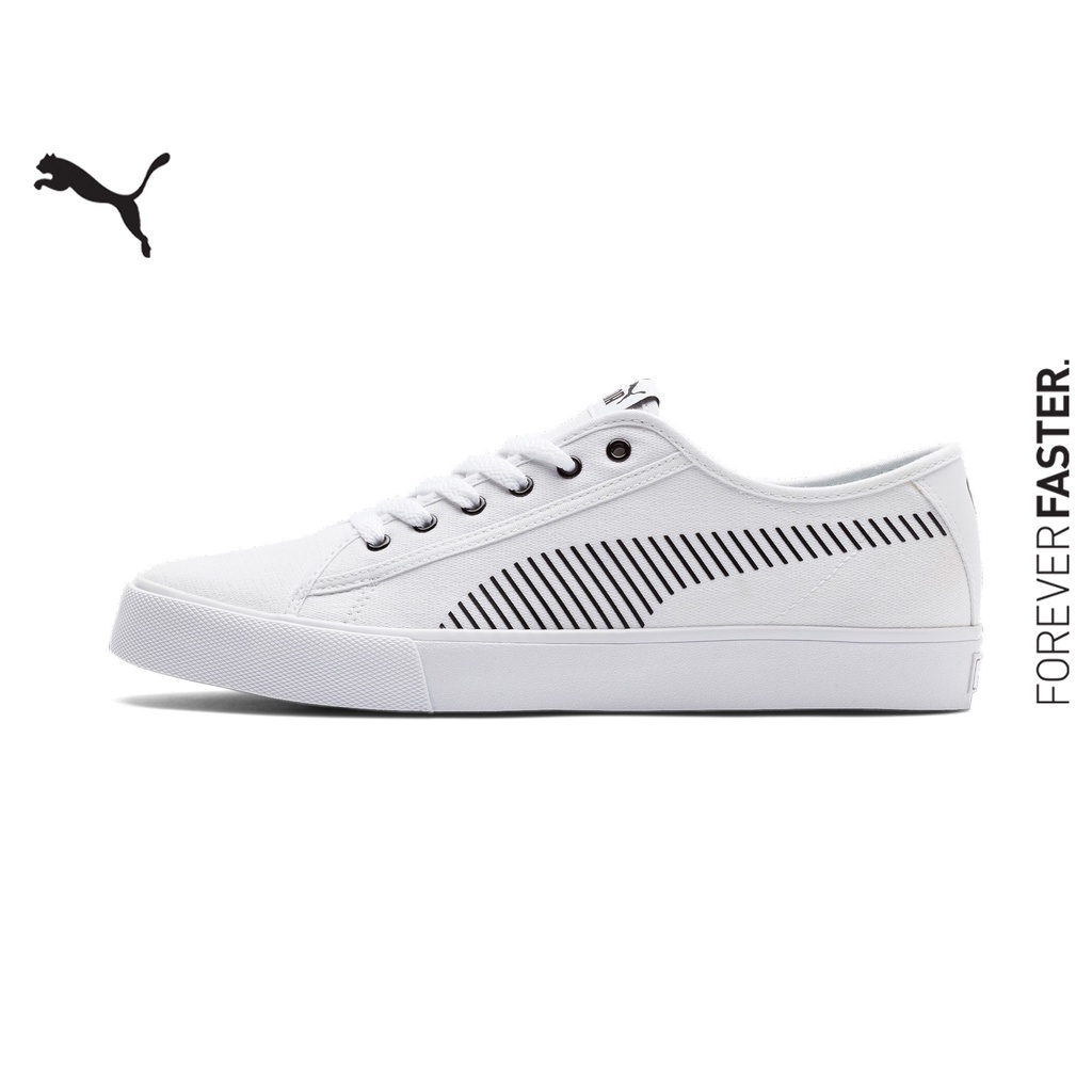 PUMA BASICS - รองเท้ากีฬา Bari สีขาว - FTW - 36911613 - pumath_os ...