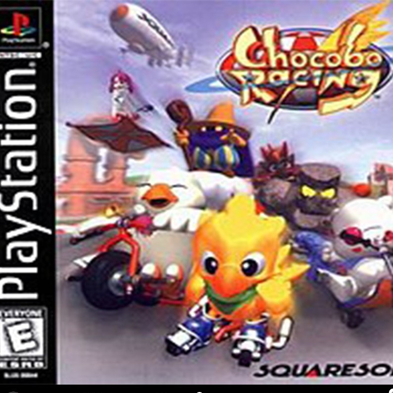 แผ่นเกมส์ PS1 เล่นบนเครื่อง PS2 (คุณภาพ) (ส่งไว) Chocobo Racing (วิธี ...