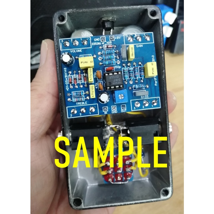 PCB วงจร Jan Ray Overdrive (ไม่ลงอุปกรณ์) - teeramanud - ThaiPick