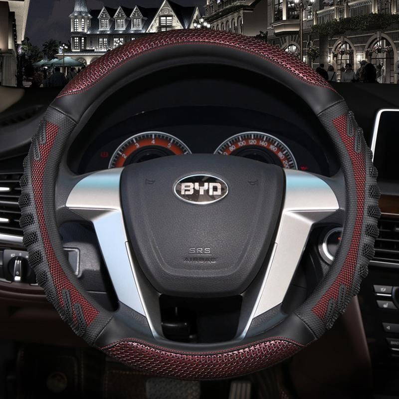 2021 BYD Qin plusdmi ปลอกหุ้มพวงมาลัย plus Nuvoton ev new energy Hansong pro ปลอกหุ้มแฮนด์รถ ...