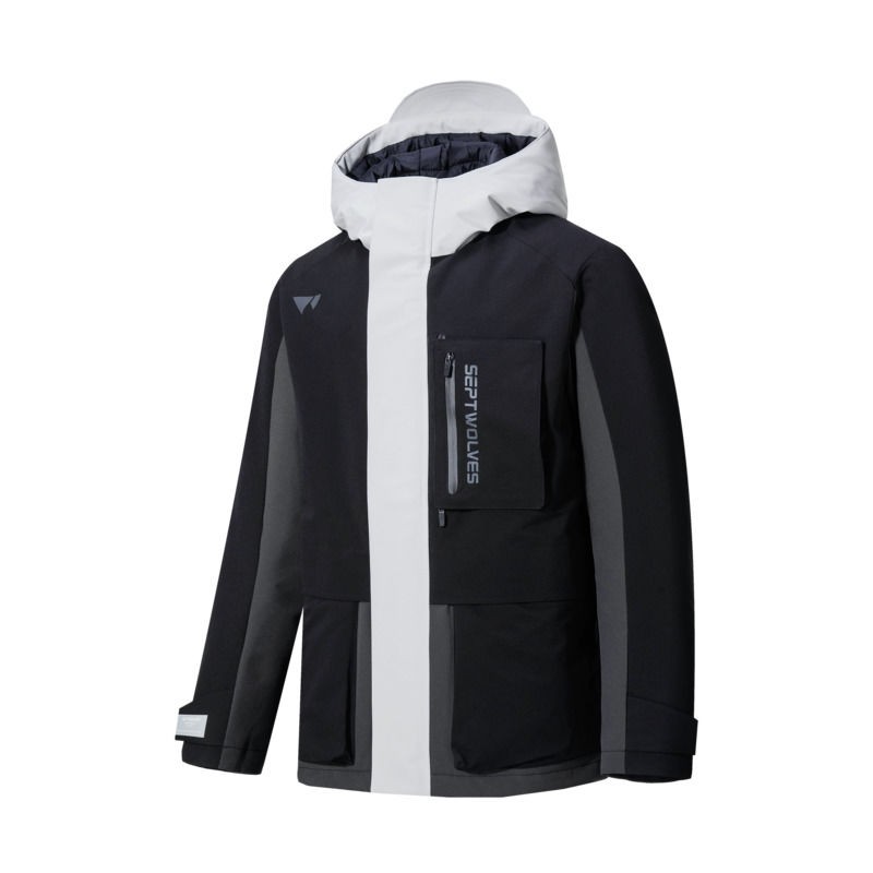 [ขายด่วน] Septwolves Down Jacket 2020 ฤดูหนาวใหม่ผู้ชายหนาสั้น Hooded ...