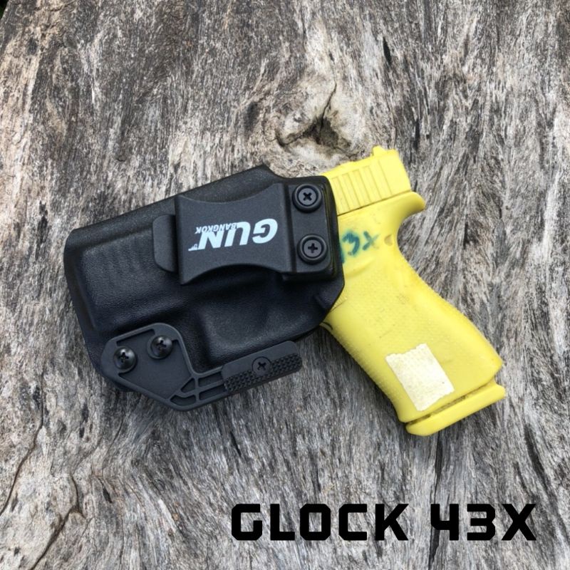 ซองพกในพกซ่อน GLOCK 43 43X Gen 1-5 วัสดุ KYDEX แท้ งาน Made in Thailand ...