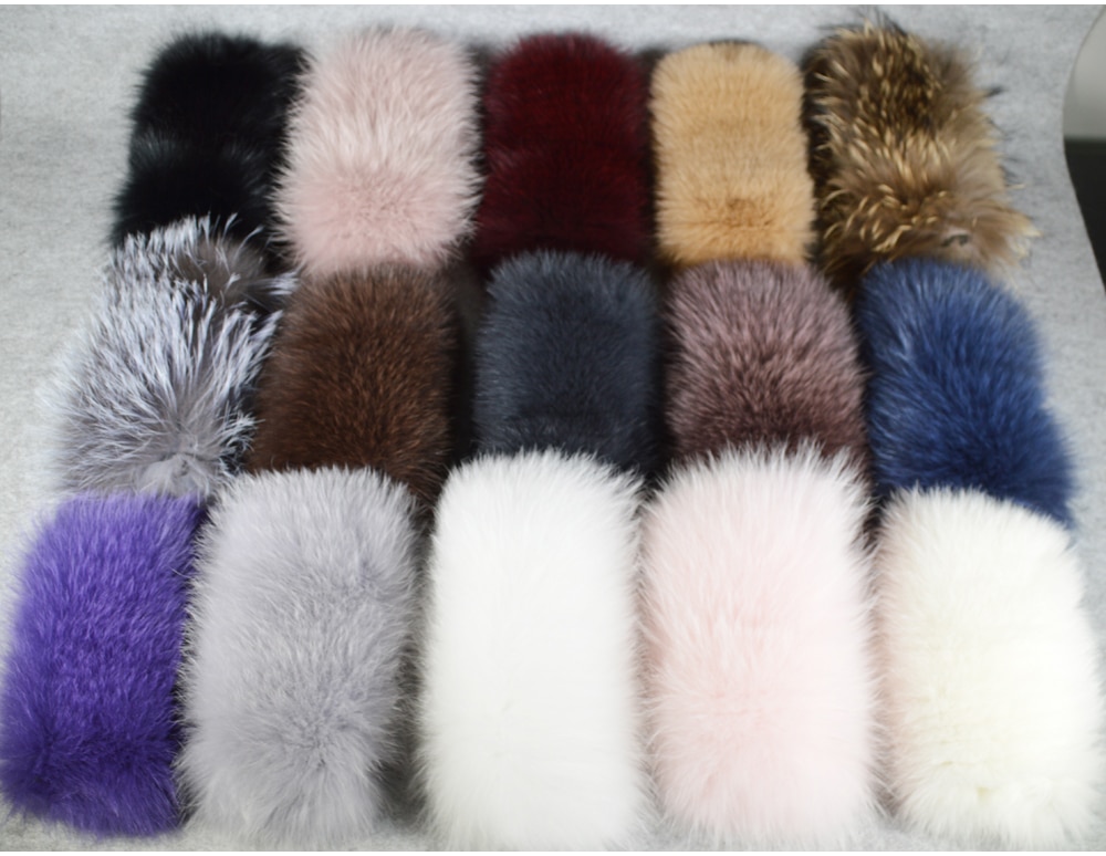 2021 Hot Sale Women Real Genuine Fox Fur Hat Scarf Girls Natural Real ...
