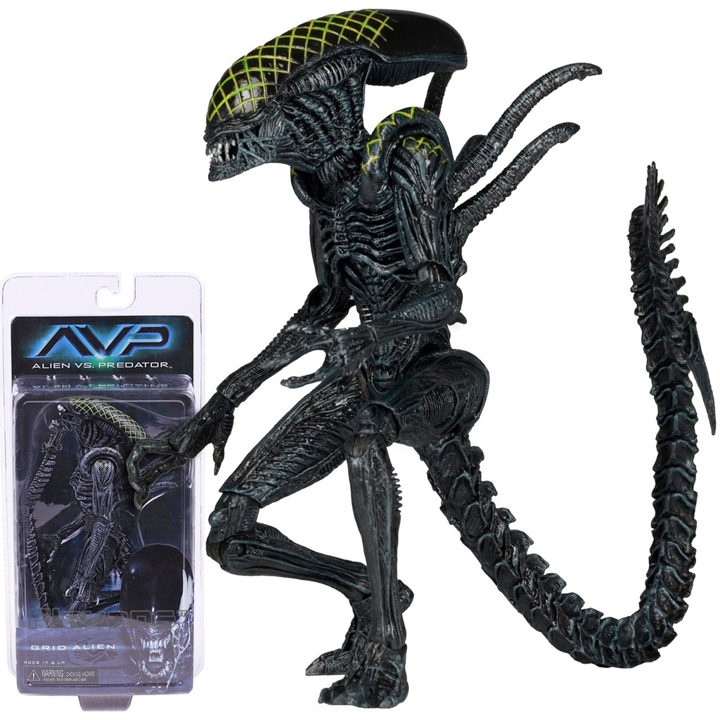 Figma ฟิกม่า Model Figure ฟิกเกอร์ โมเดล AVP Grid Alien Movie NECA ...