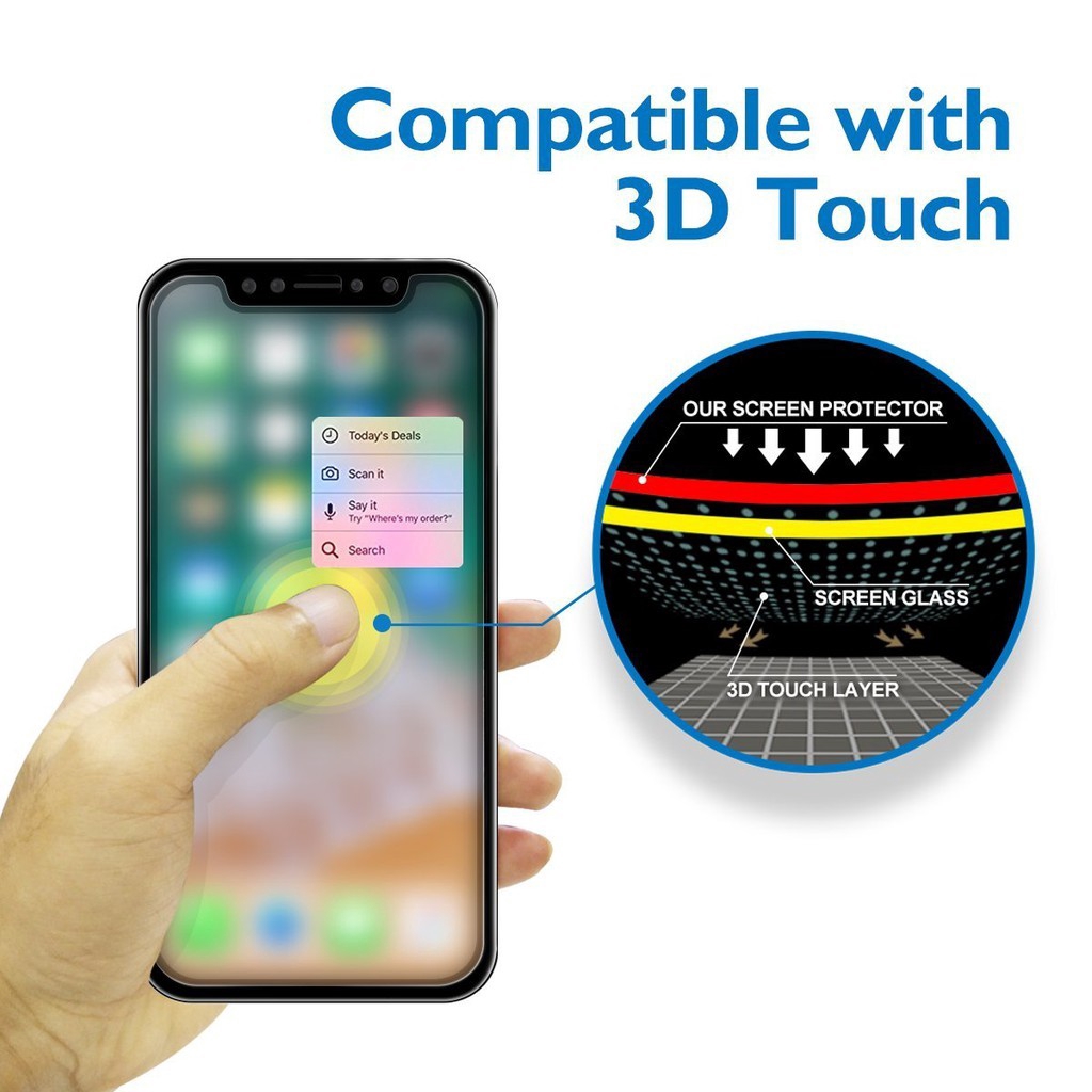 Anti-fingerprint iPhone 6s iPhone 7 8 Plus 11 PRO MAX Matte tempered ...