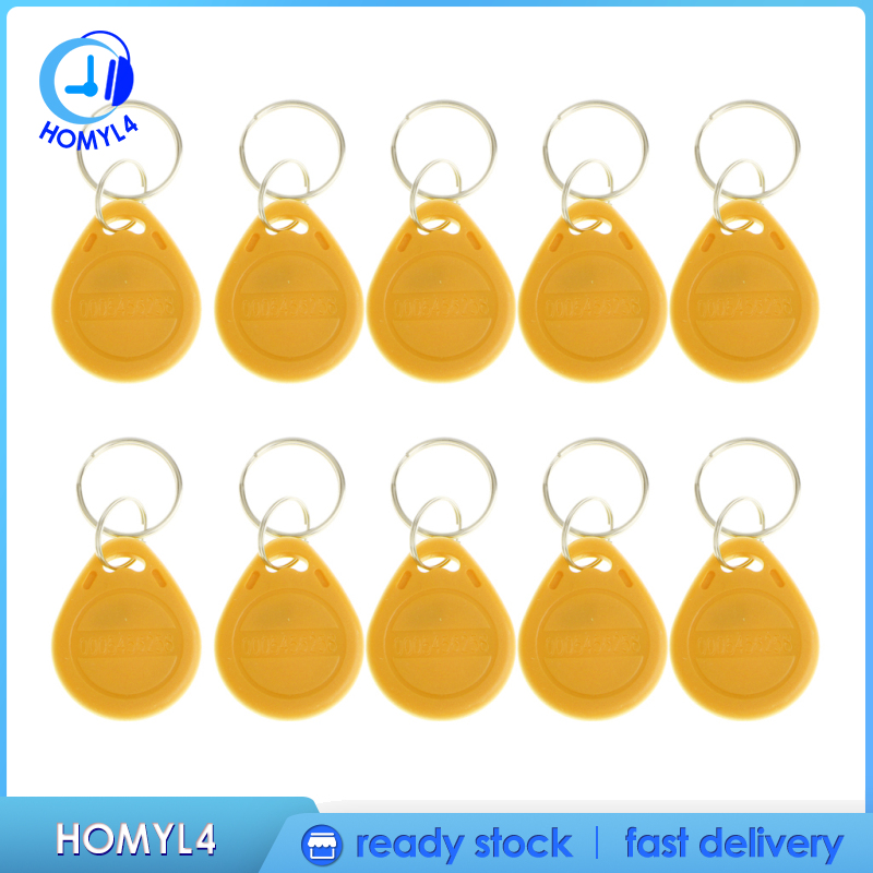 Trend Technology10Pcs 125KHZ RFID Proximity ID Card Token Tags Key Fobs Access System - homyl4 ...