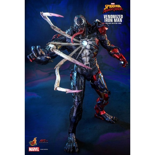 HOT TOYS AC04B MARVELS SPIDER-MAN MAXIMUM VENOM - VENOMIZED IRON MAN ...