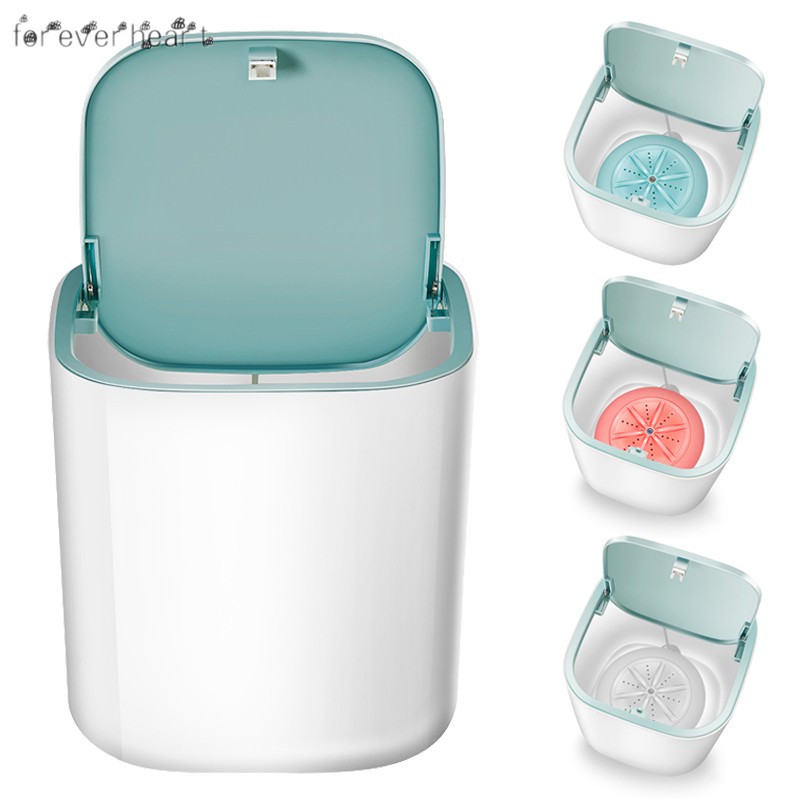 Mini Portable Turbo Washing Machine USB Small-scale Cleaning Machine ...