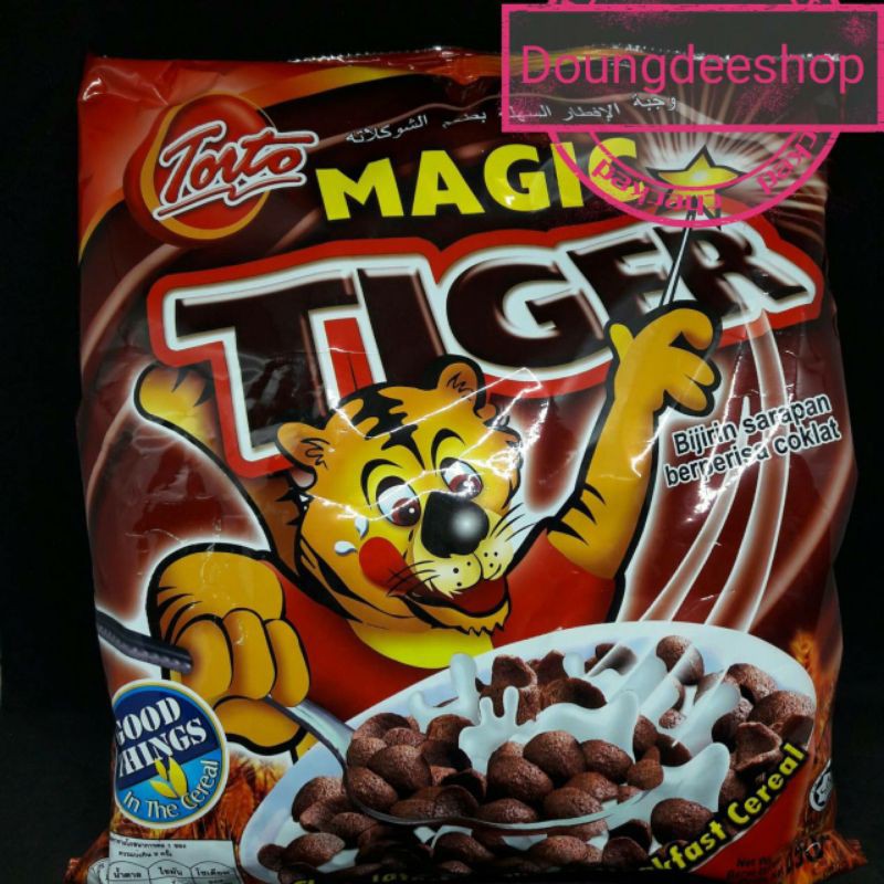Torto Magic Tiger ซีเรียล ช้อคโกแลต (ห่อใหญ่450g.)(exp.12.2022 ...