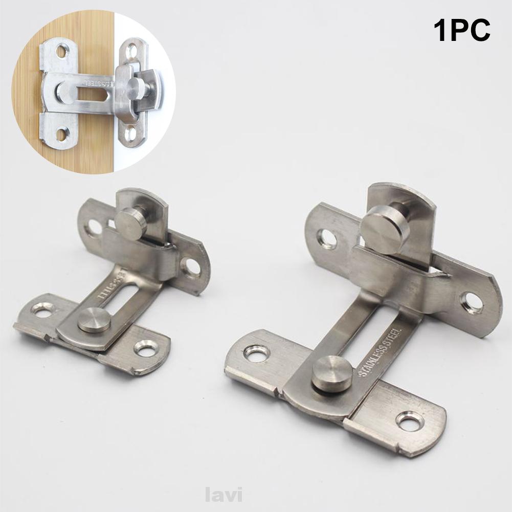 Door Lock Latch Stainless Steel Hasp Anti-theft Hardware Hotel ...
