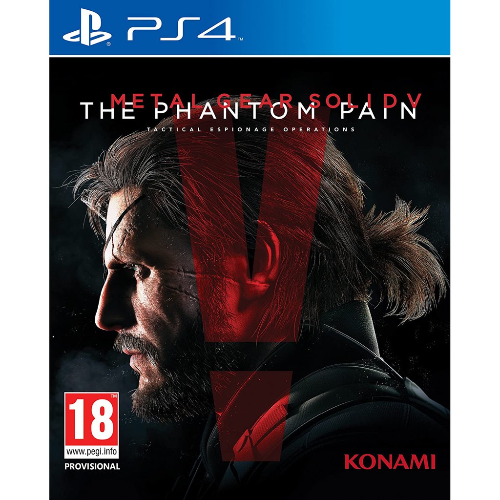 แผ่นเกม ps4 มือสอง Metal Gear Solid V Ground Zeroes The Phantom Pain ...
