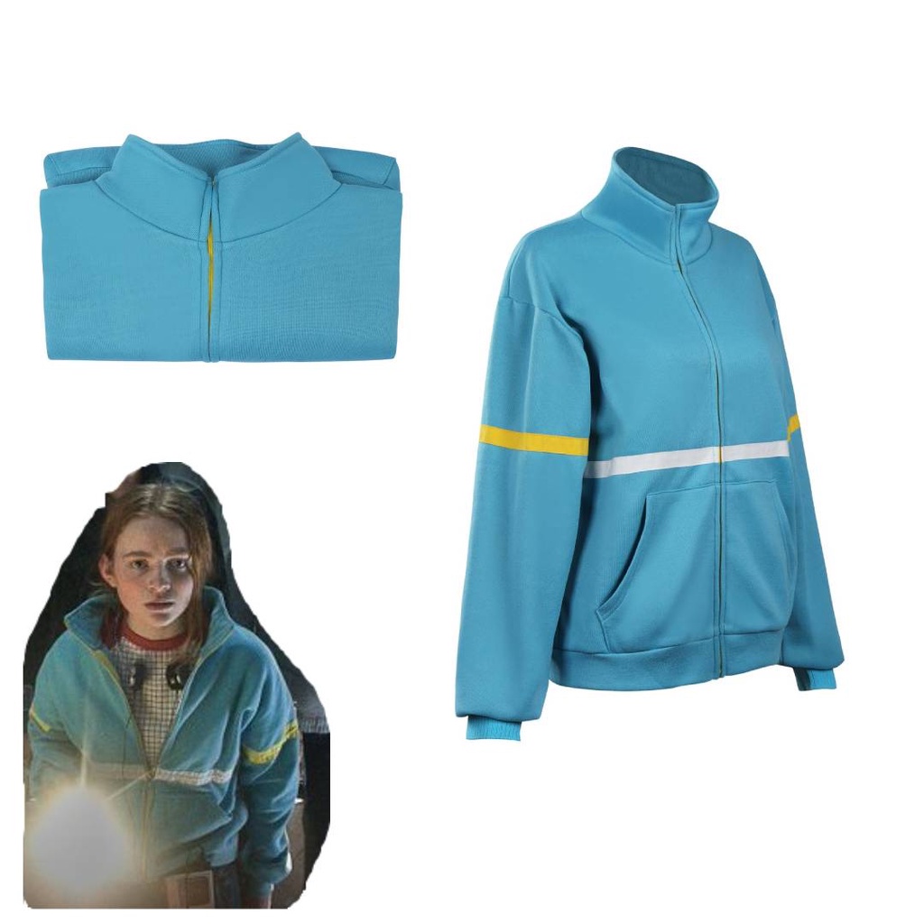 Stranger Things Season 4 - Max Mayfield Coat Cosplay Costume Halloween ...