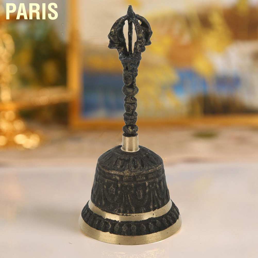 Paris Rattle Retro Relief Hand Cranked Old Buddhist Meditation Bells ...
