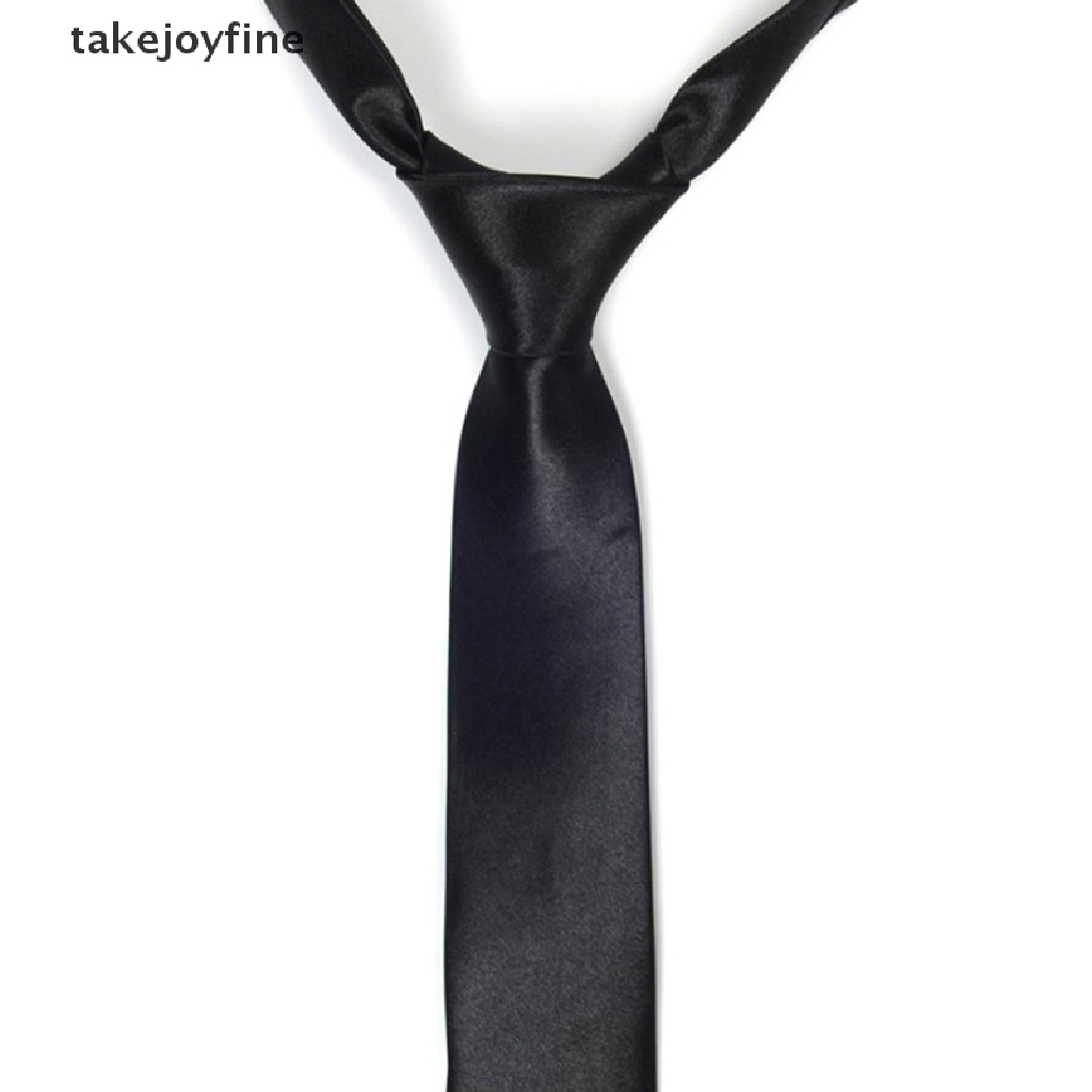 Tfth เนคไท ซิป ผู้ชาย ผู้หญิง ย้อนยุค ผ้าไหม เนคไท คอ บาง เรียบ เนคไท ...