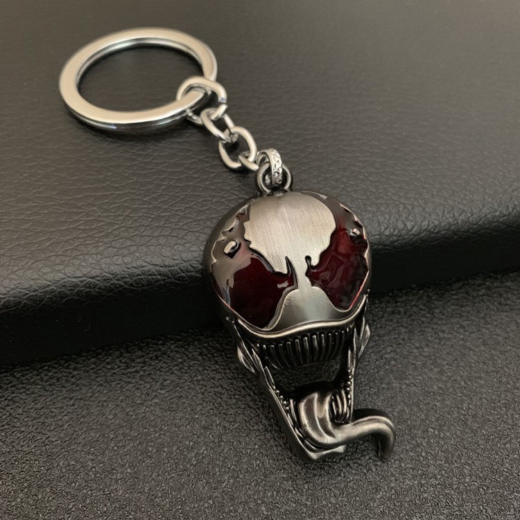 Avengers 4 Metal Captain America Keychain Quake Car Pendant Iron Man ...