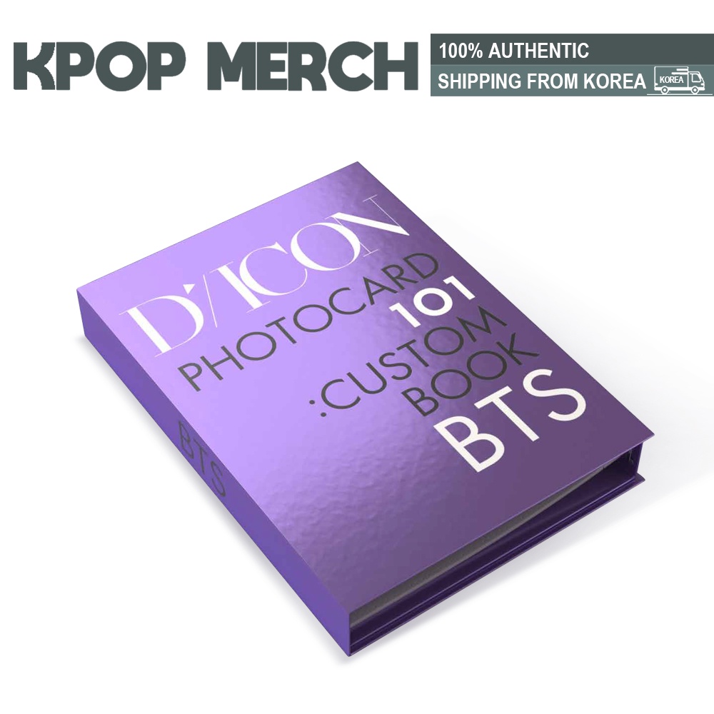 BTS - Dicon BTS โฟโต้การ์ด 101 Custom Book Behind BTS since 2018 (2018 ...