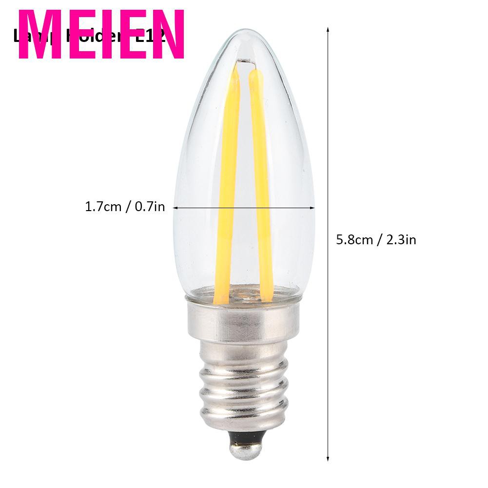 Meien หลอดไฟ Led E12 1 . 5 W Ac230V สําหรับตกแต่งบ้านรถยนต์ 10 ชิ้น - meien.th - ThaiPick