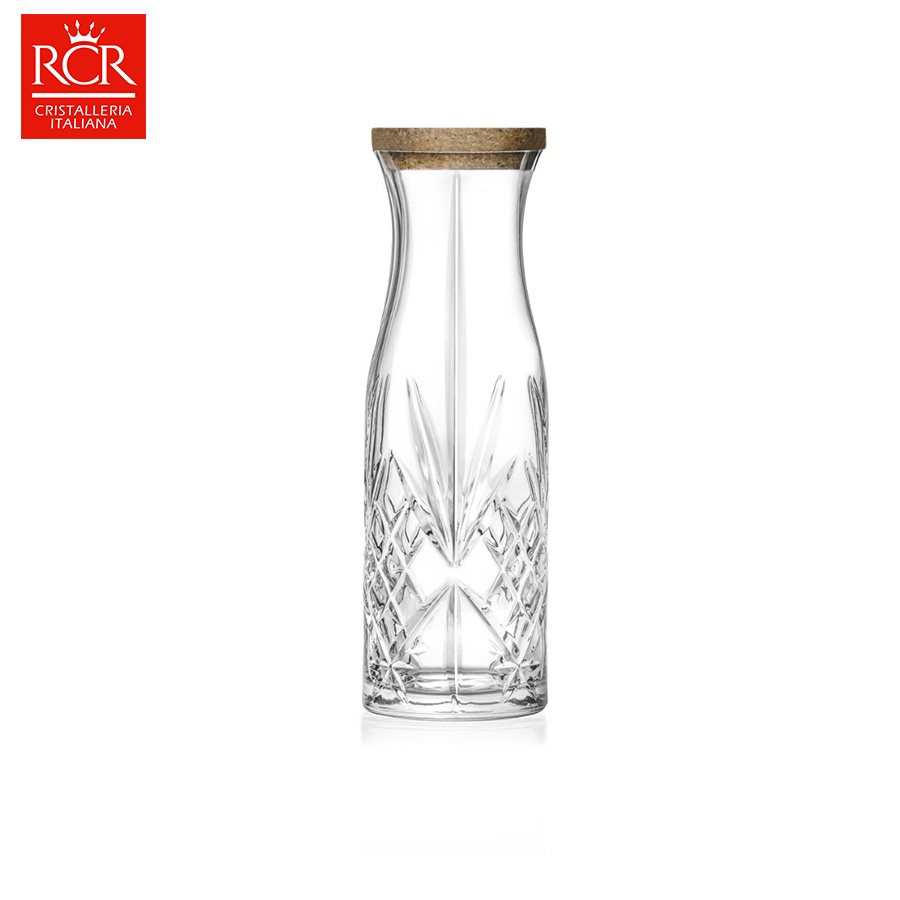 RCR ขวดน้ำ Melodia Carafe 1160 ml ขวดแก้วคริสตัล - bantaicrystal - ThaiPick