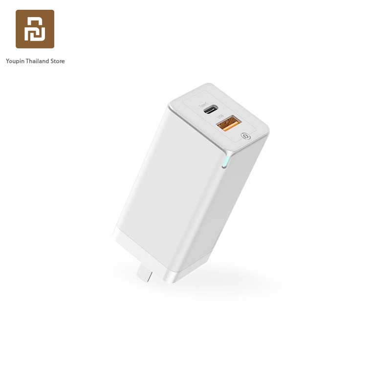 Baseus 45W GaN Charger C+A หัวชาร์จ ชาร์จไว 45W | Shopee Thailand