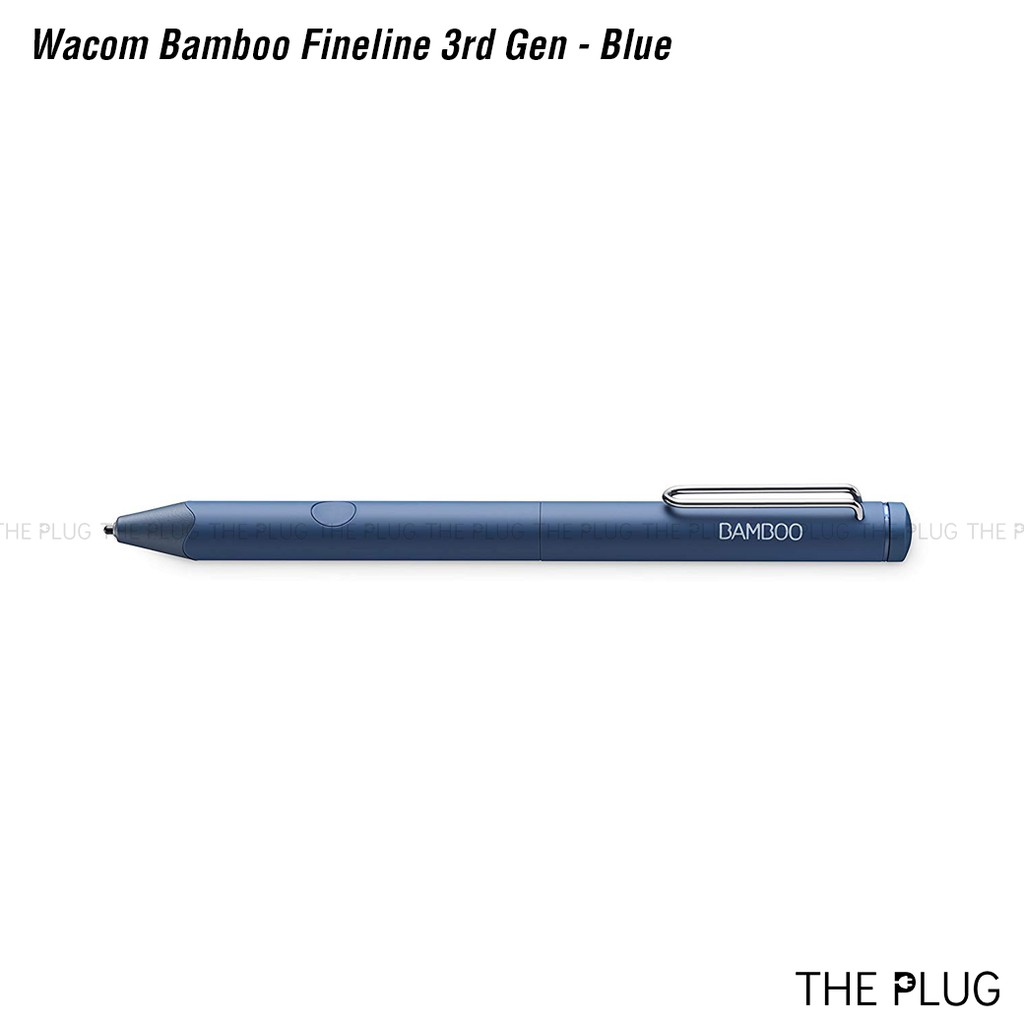 Wacom Bamboo Fineline 3rd Gen - Blue | Shopee Thailand