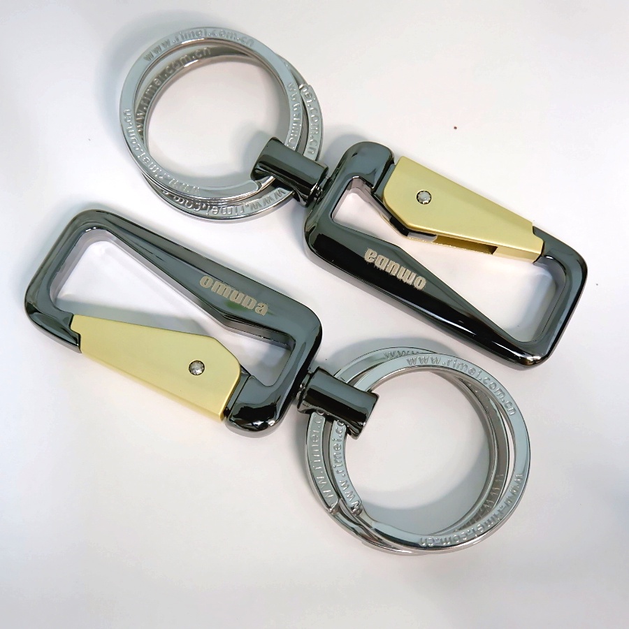พวงกุญแจ(พร้อมห่วง2ชิ้น) OMUDA 3746 สำหรับ กุญแจบ้าน กุญแจรถยนต์ กุญแจมอเตอร์ไซค์ งานแข็งแรงทน ...