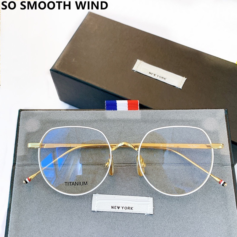 New Brand Titanium Round Optical Eyeglasses Men Women Tbx914 Glasses Frame Myopia Prescription