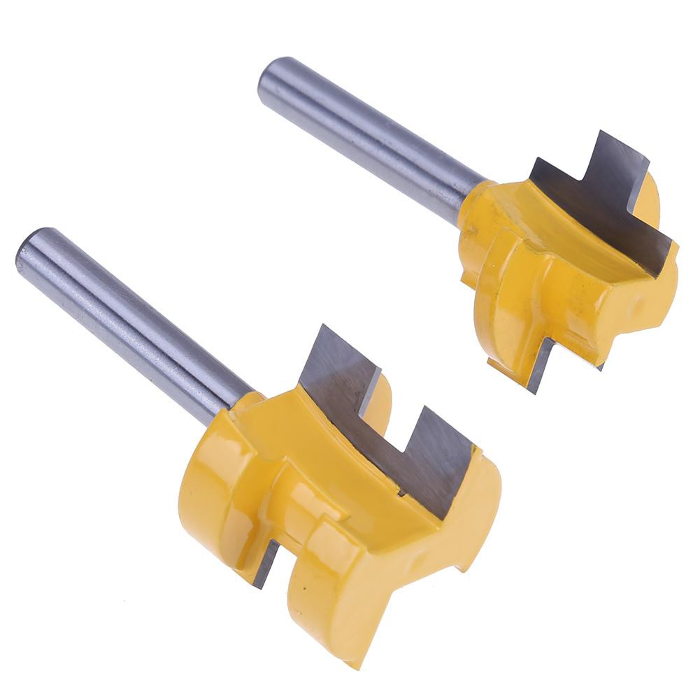 2 ชิ้น Shank Double Ogee Edging Molding Router Bit ขนาดกลาง ...