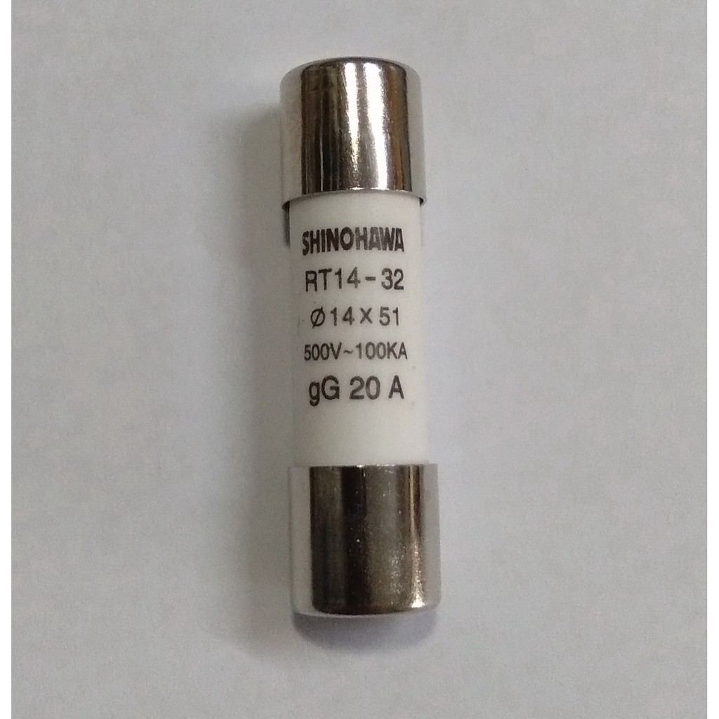 SHINOHAWA CAMSCO : FUSE LINK RT14-32 20A 32A 50A 500V ฟิวส์กระเบื้อง ...