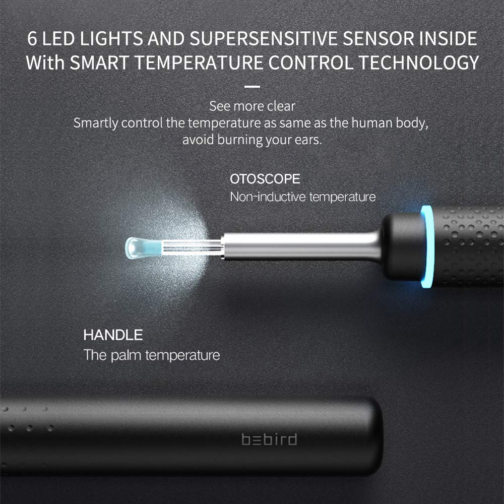 Youpin Bebird M9 ProR1 Smart Visual EAR-Stick Endoscope 300W ความแม่นยำ ...